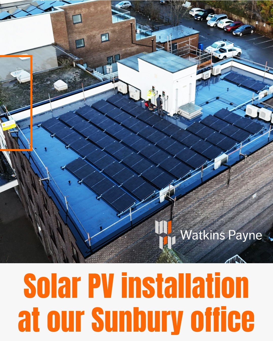 Solar PV Panels at our Sunbury Office | Watkins Payne